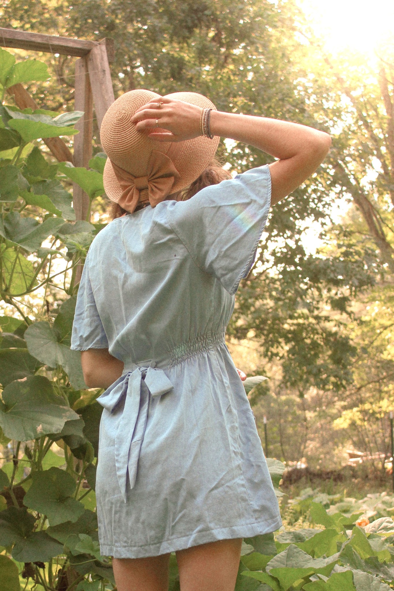 little blue dress | art by jordan rae