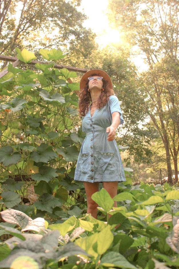 little blue dress | art by jordan rae